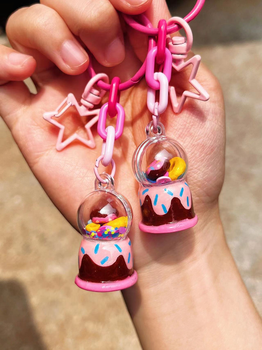 Handmade Mini Gacha machine Key chain – Gacha Gacha